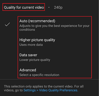 इस YouTube Video Quality Settings से 500 MB में चलेगा पुरे दिन यूट्यूब